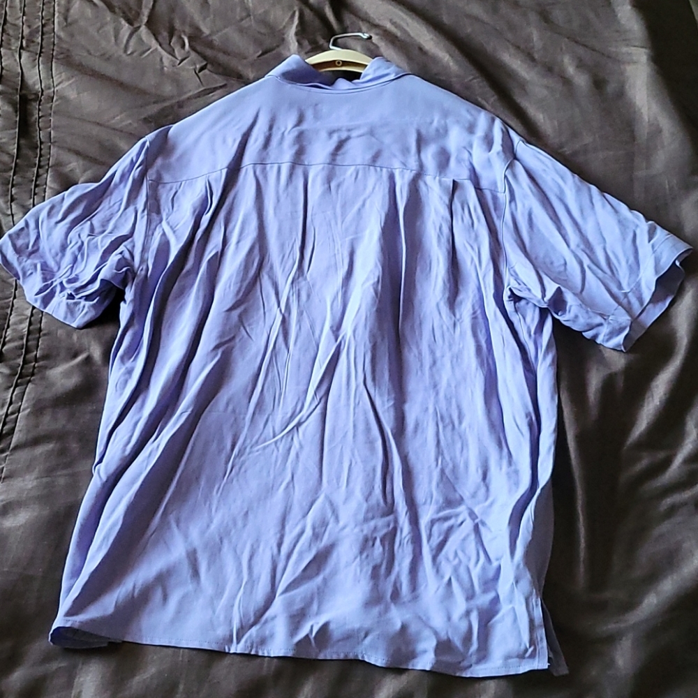 Bobby Chan Silk Bamboo Barrett-Jackson Button Up - Gem